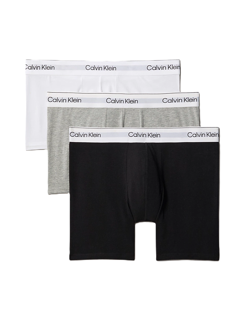 Calvin Klein - Undertøy - Boxer Brief 3Pk - Grey Heather/White/Black ...