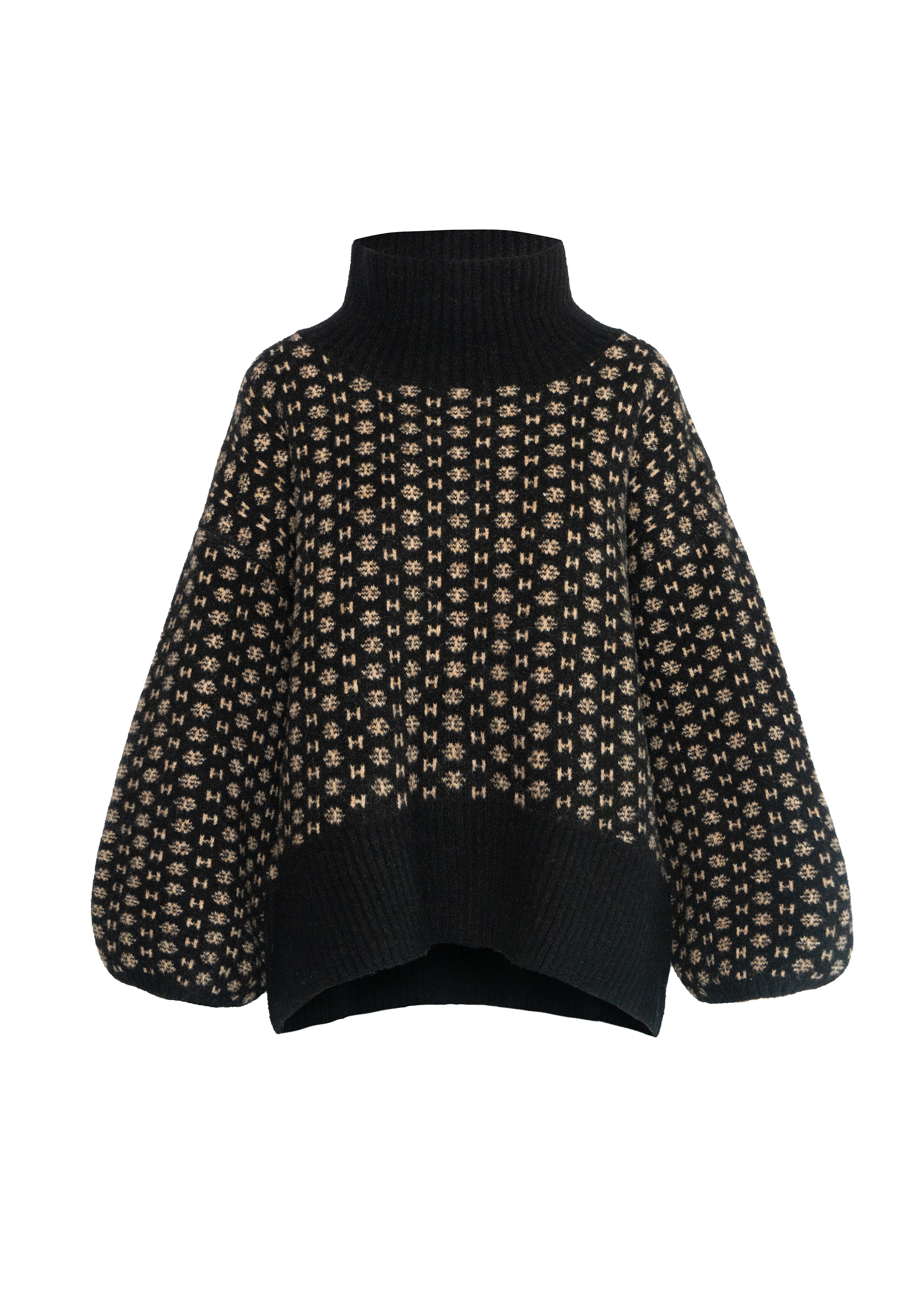 HÉST - Gensere - Logo Sweater - Jet Black - Villoid