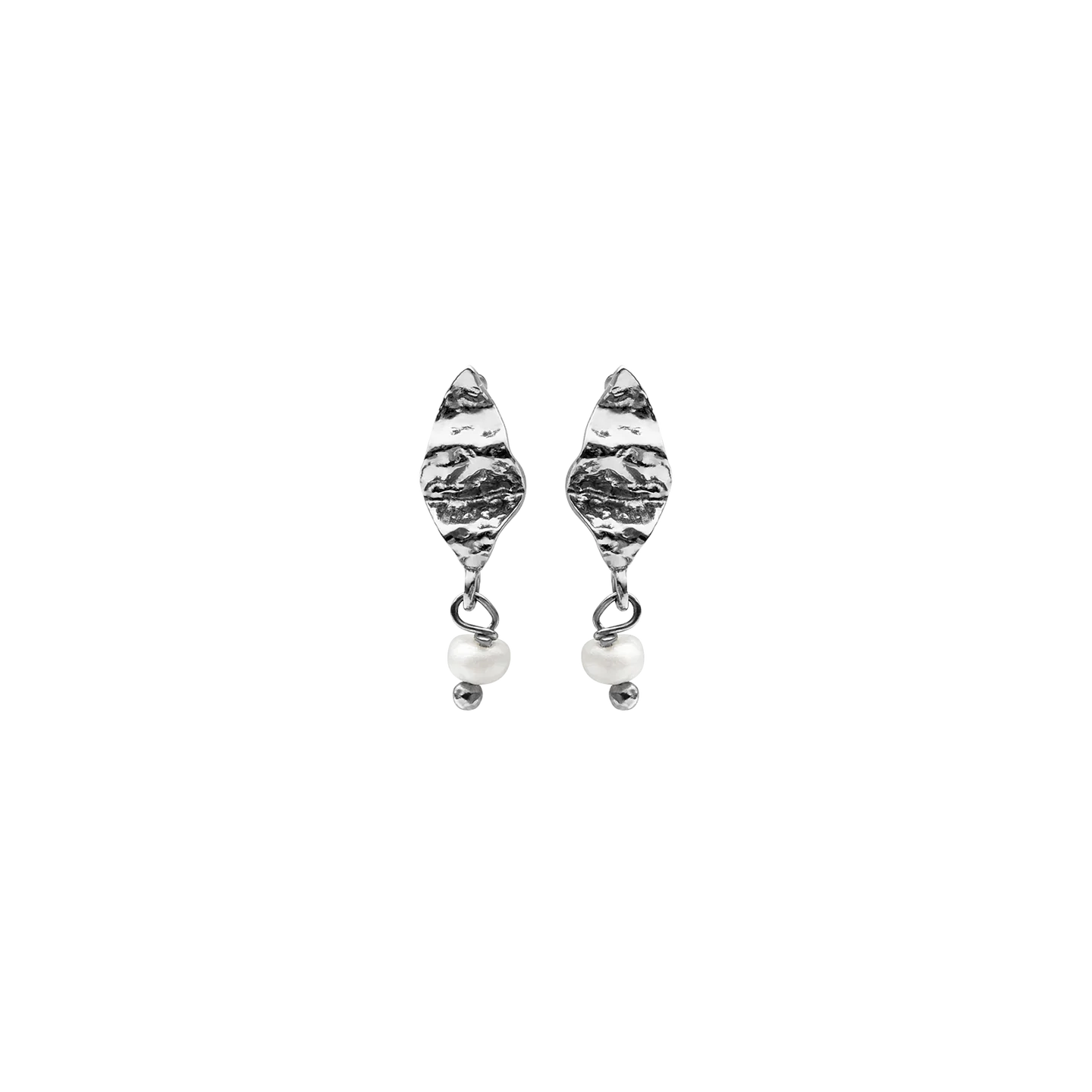 Maanesten - Smykker - Lucca Earsticks - Silver - Villoid