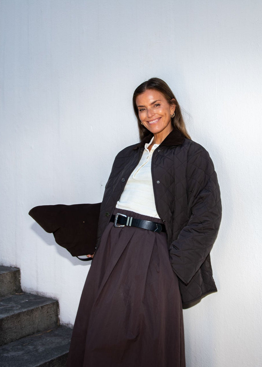 Stylein - Jakker - Sabria Jacket - Coffee - Villoid