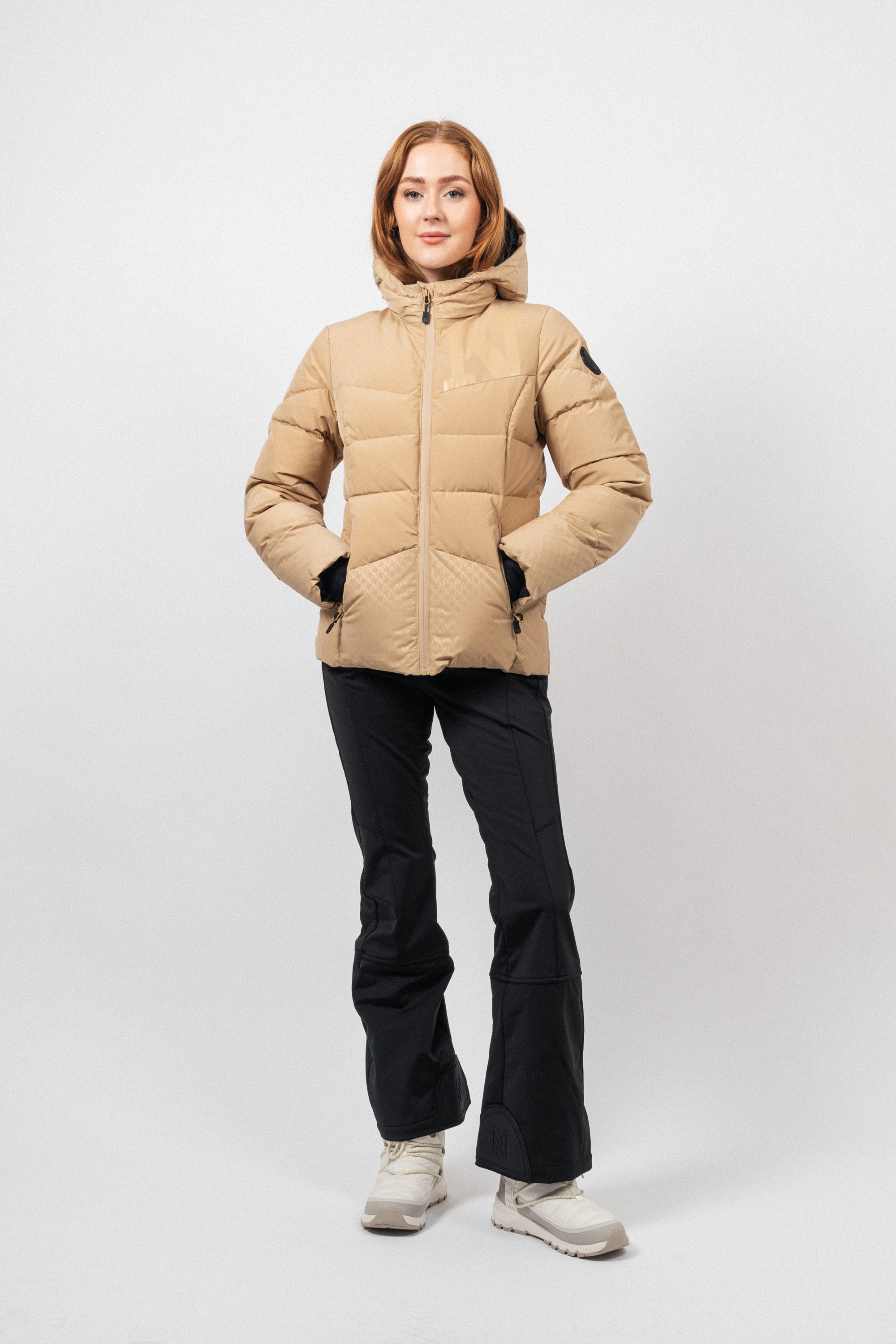 Logo Ski Jacket - Dark Hummus – VILLOID