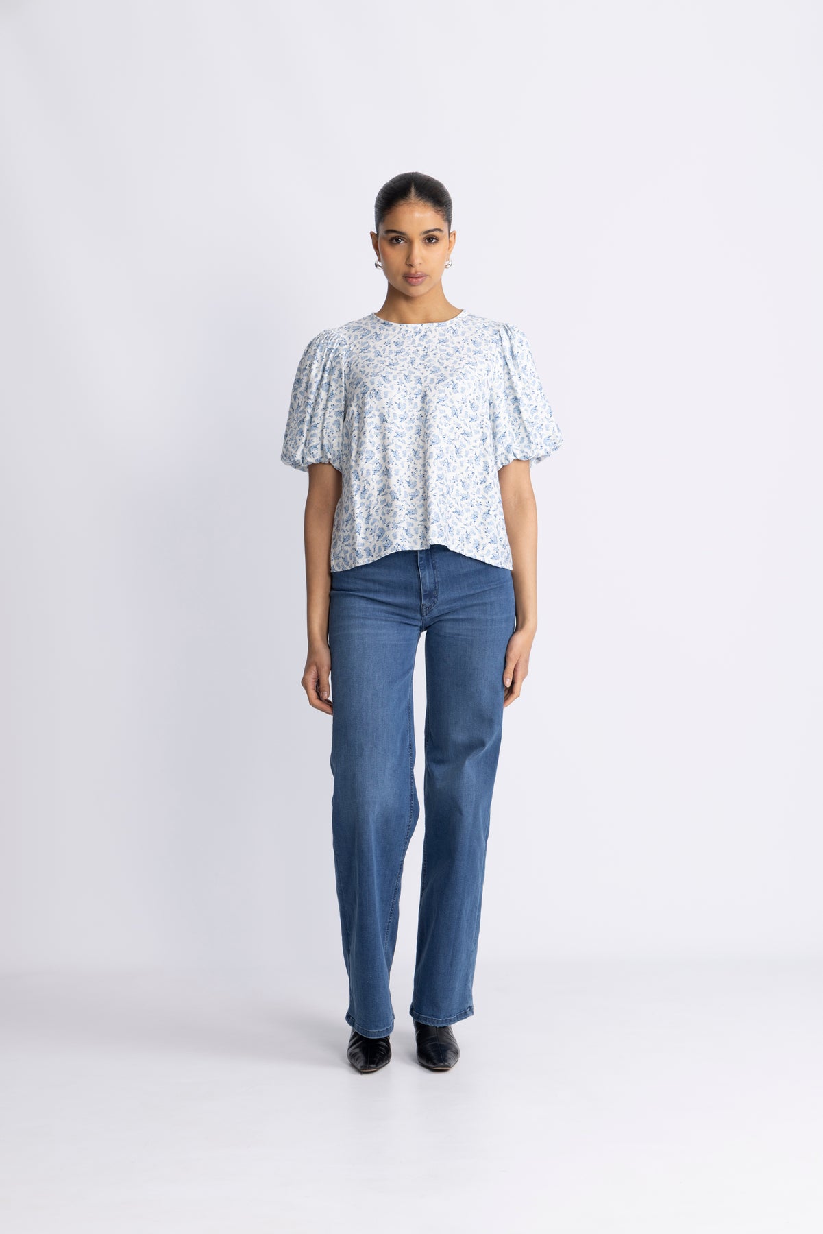 Moss Copenhagen - T-skjorter & topper - Cajsa Karalynn 2/4 Top Aop ...