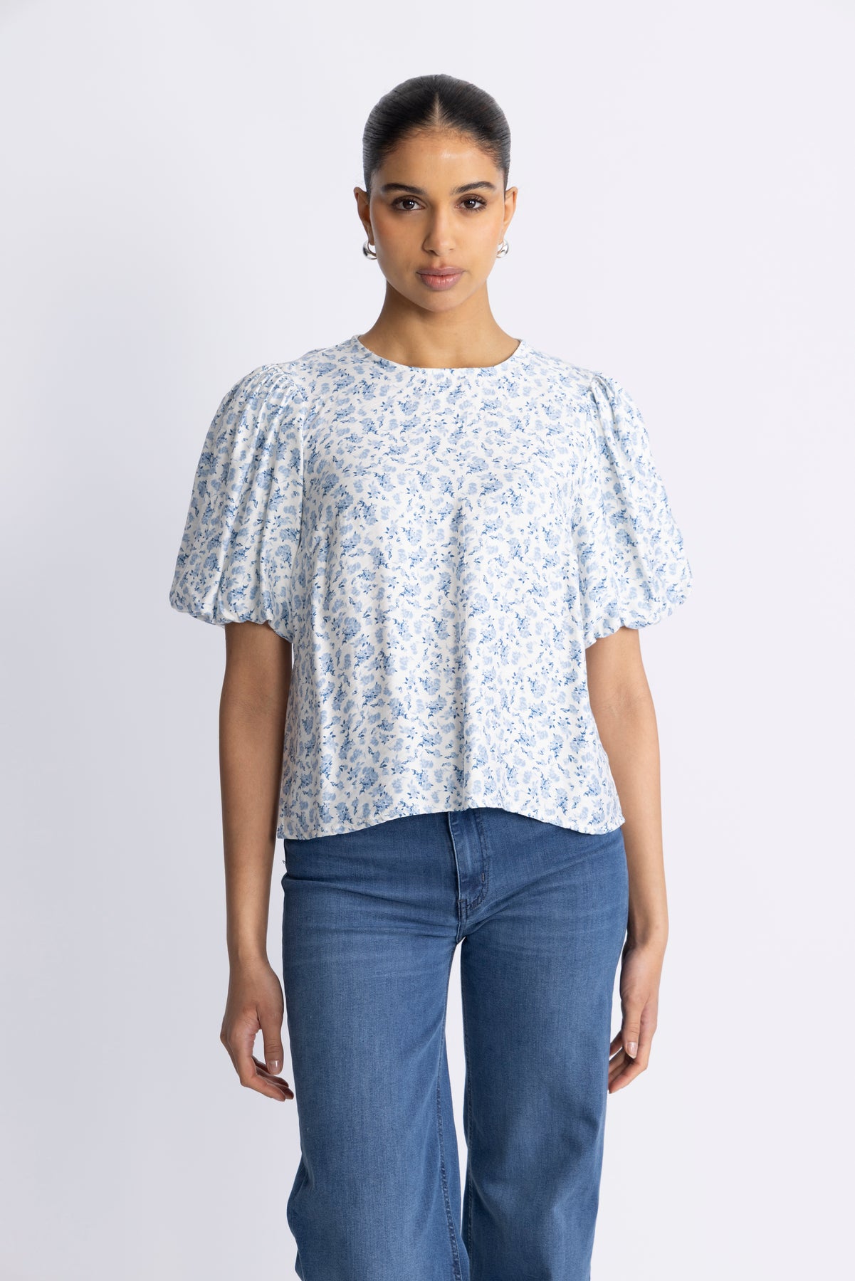 Moss Copenhagen - T-skjorter & topper - Cajsa Karalynn 2/4 Top Aop ...