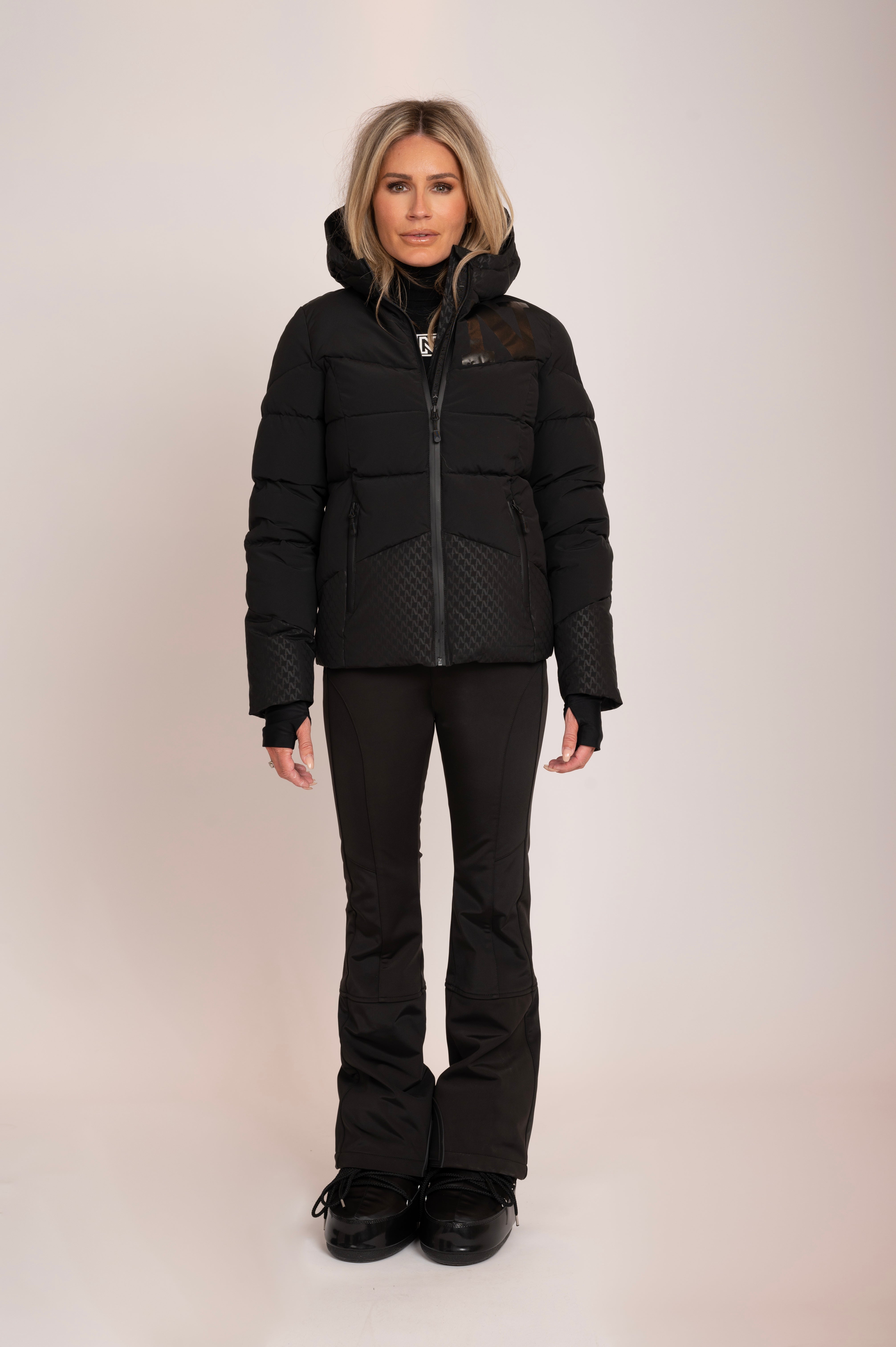 Logo Ski Jacket - Black – VILLOID