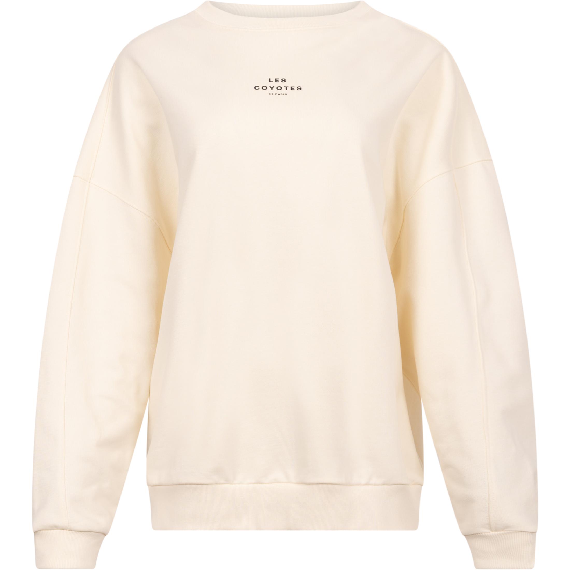 Les Coyotes de Paris - Gensere - Oversized Logo Sweatshirt - Off-White ...