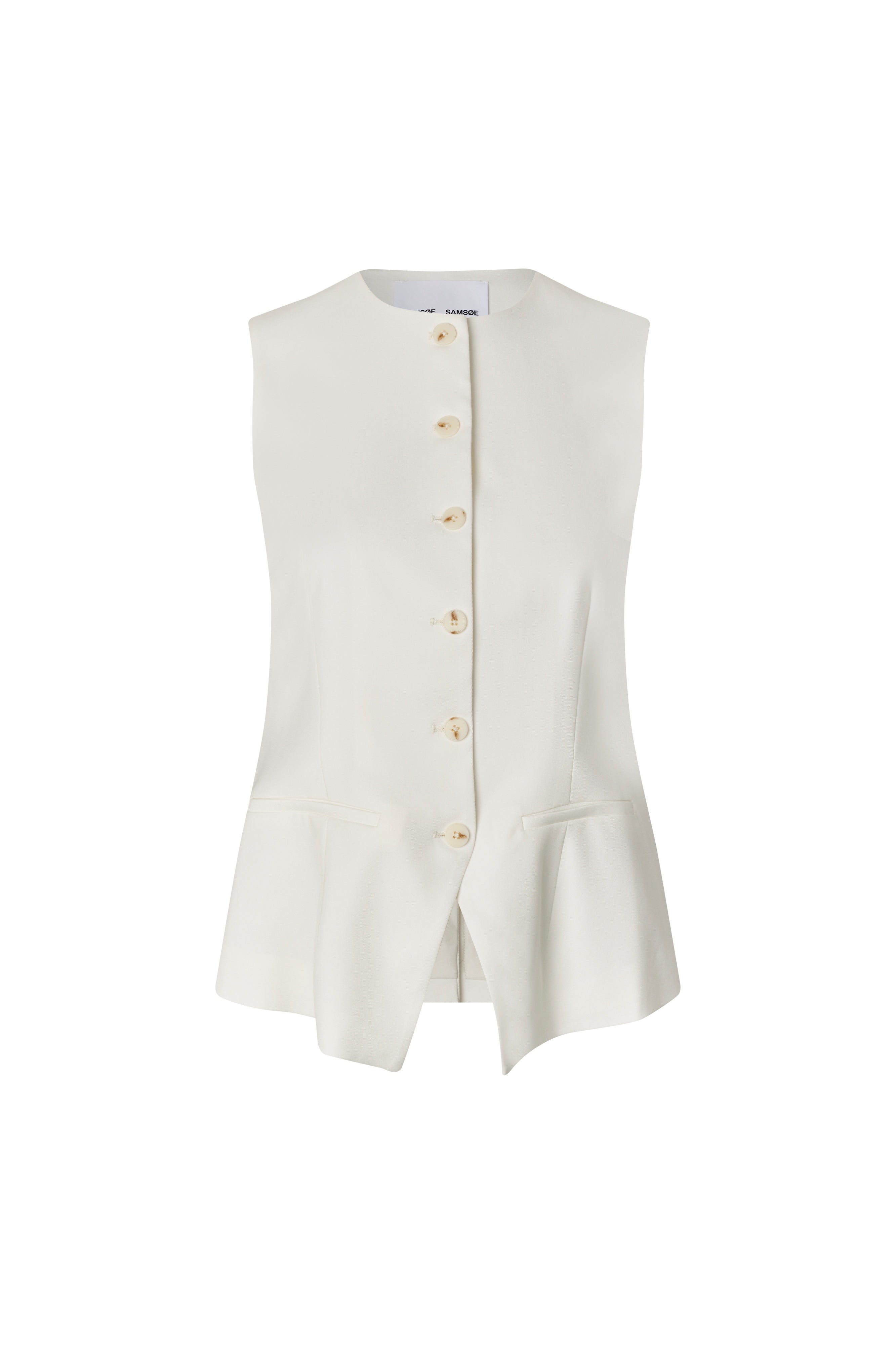 Samsøe Samsøe - Vester - Saruma Vest - Egret - Villoid