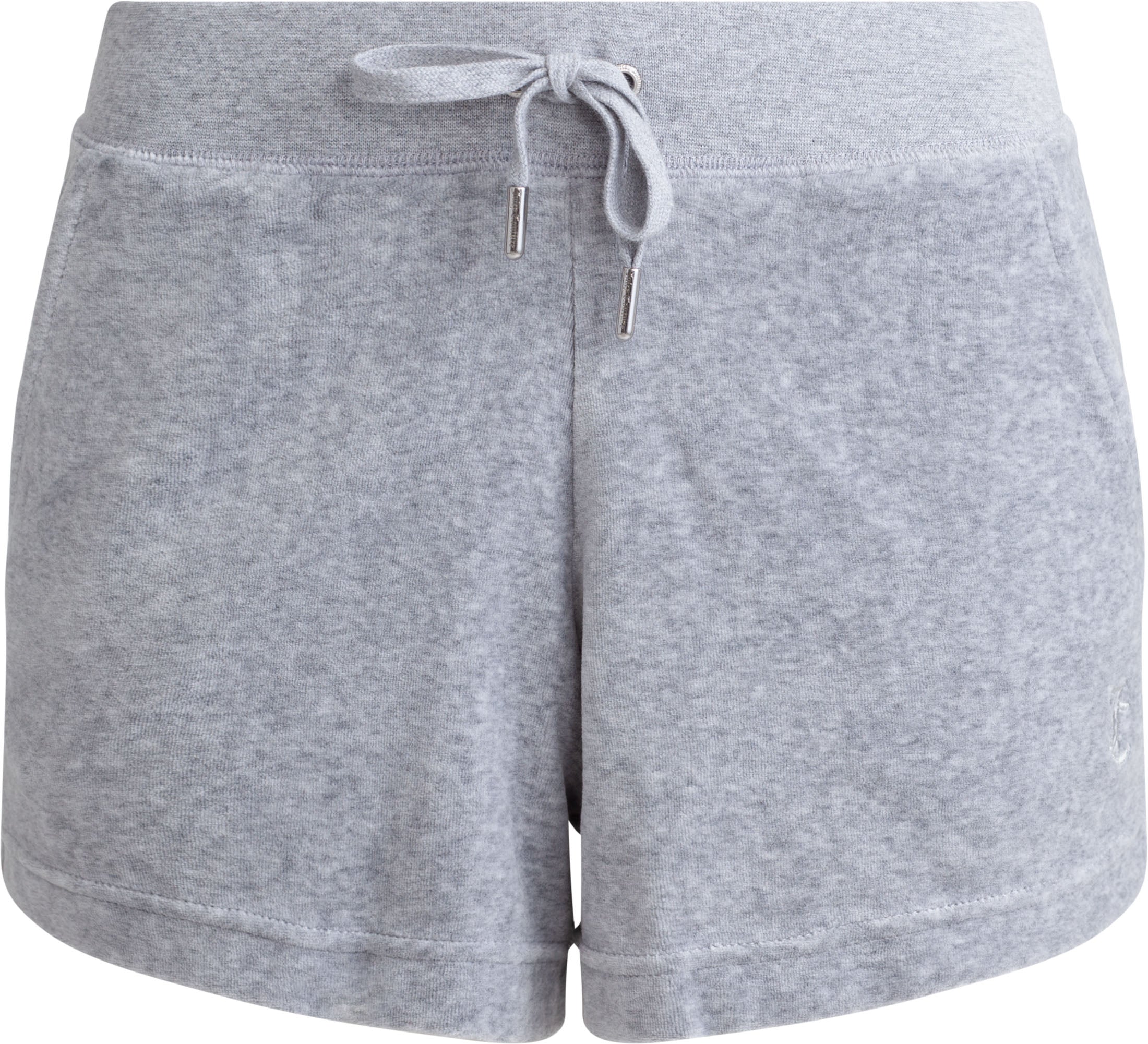 Juicy Couture - Bukser & shorts - Eve Short With Pocket - Silver Marl ...