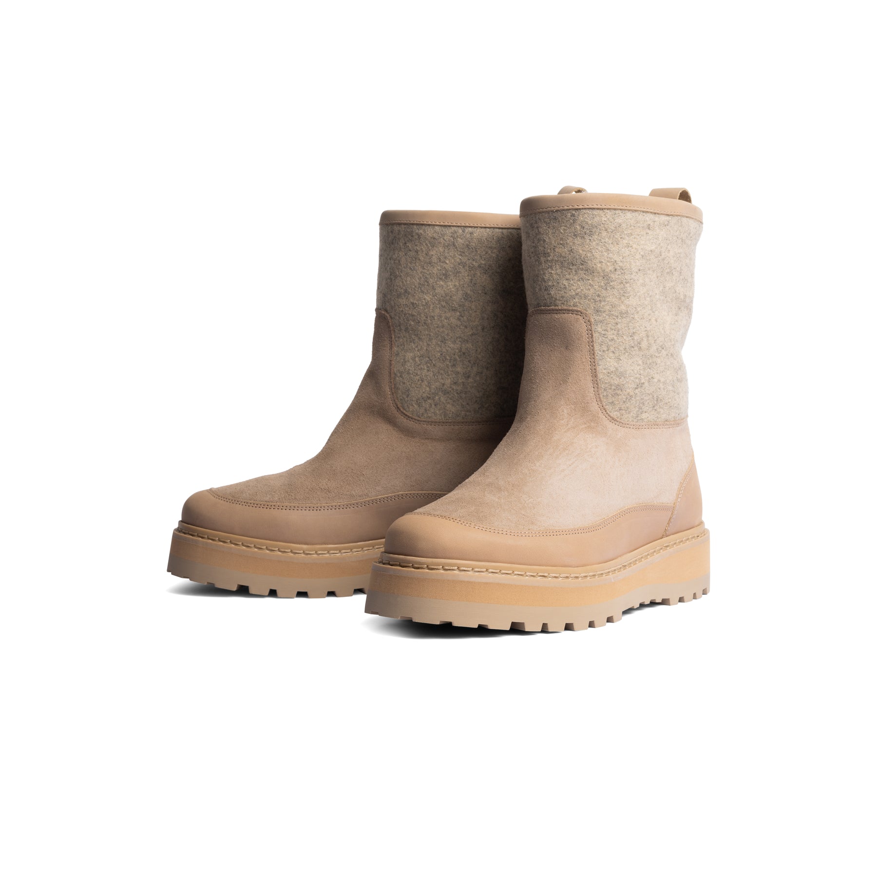 Mono - Sko - Tag Boot - Golden Beige - Villoid