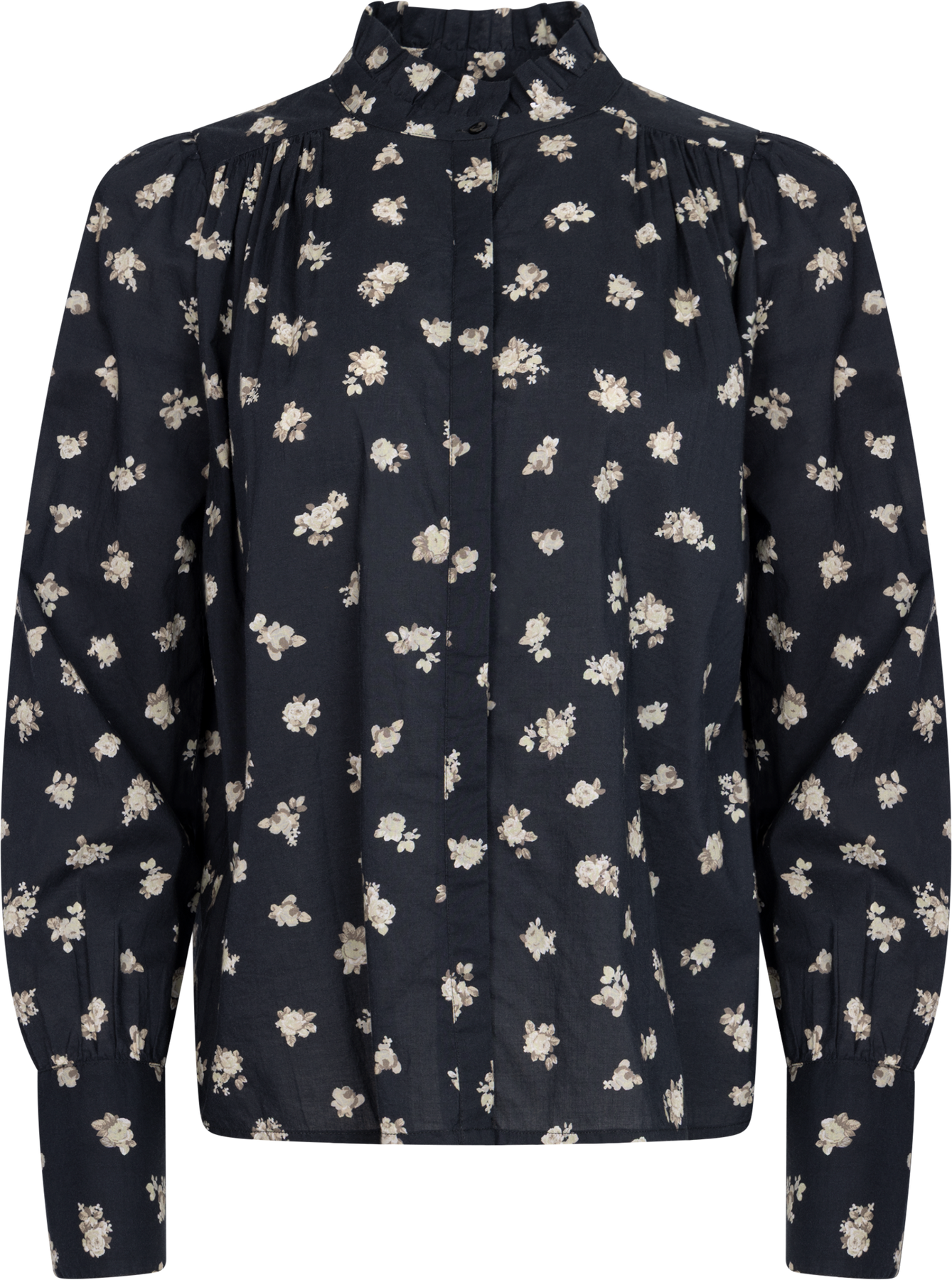 Pia Tjelta - Bluser & skjorter - Molly Mini Roses - Black - Villoid