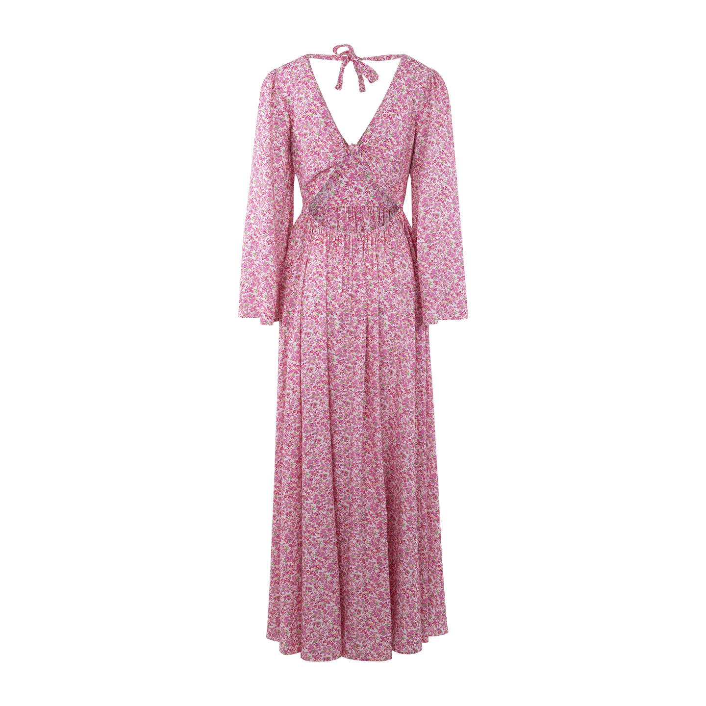 Milena Dress - Pink Aop – VILLOID