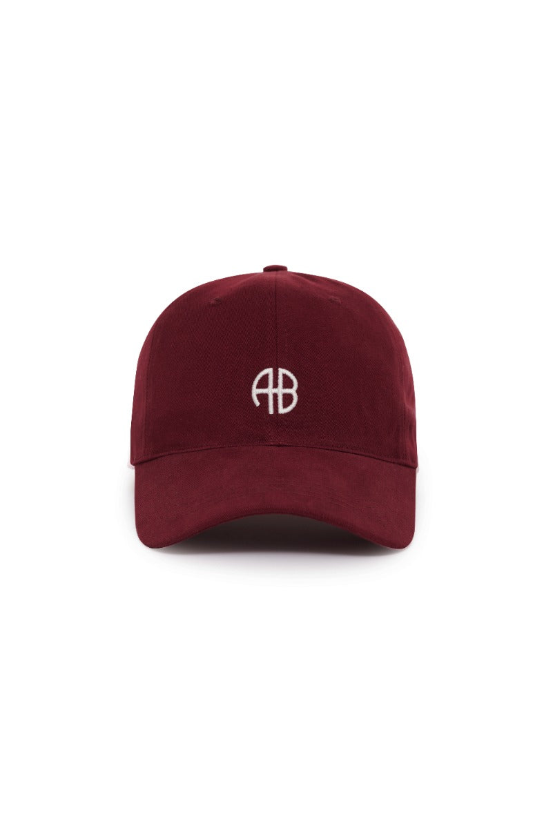 Anine Bing - Tilbehør - Jeremy Baseball Cap Ab - Cabernet - Villoid
