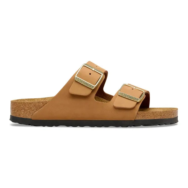 Birkenstock - Sko - Arizona Soft Footbed Nubuck Leather Narrow - Mink ...