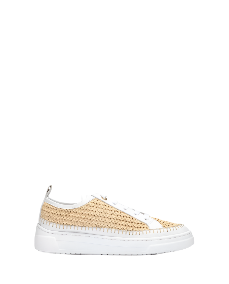 Unisa - Sko - Fleur - Natur/Whit - Villoid