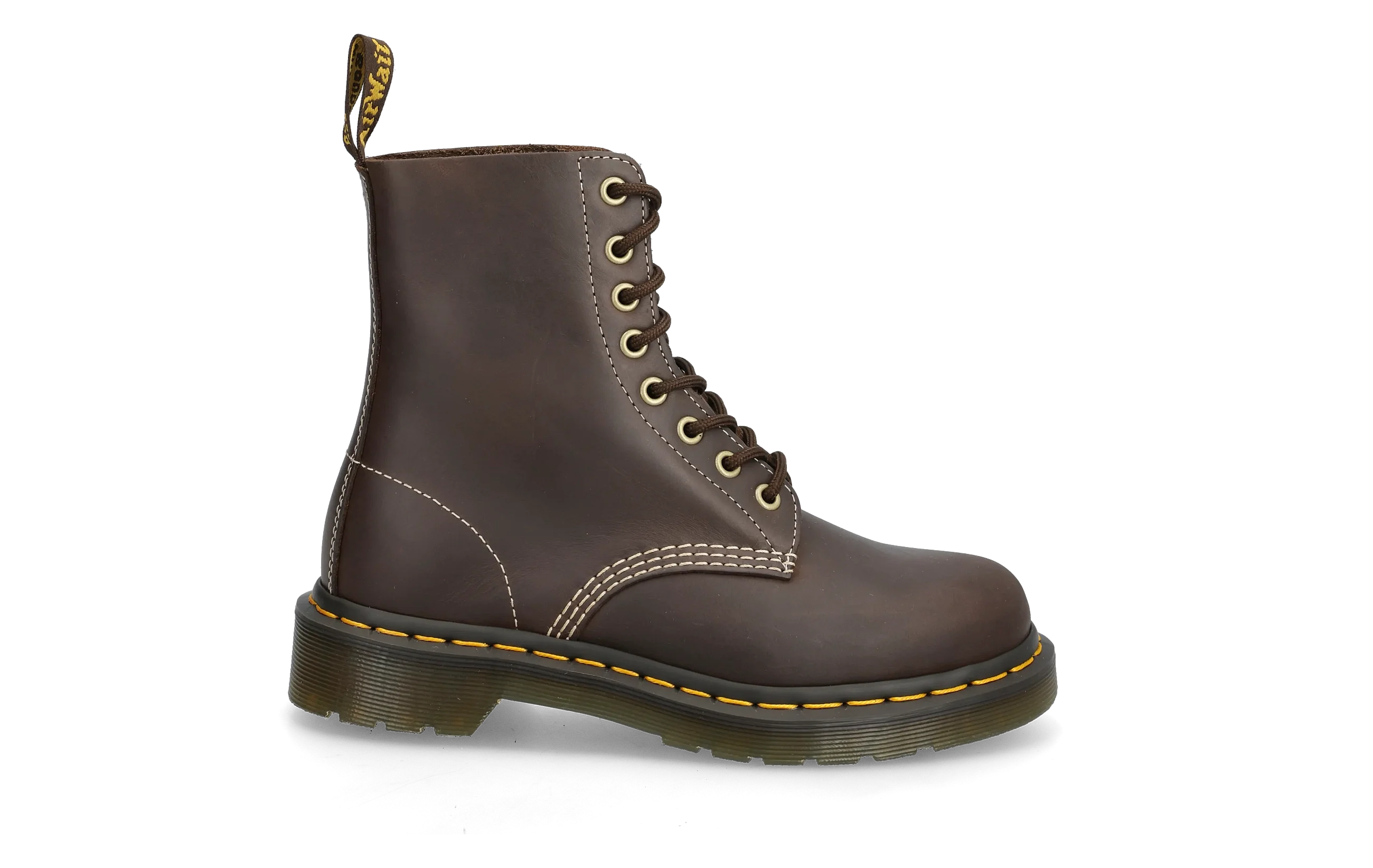 Dr.Martens - Sko - 1460 Pascal 8 Eye Boot - Dark Brown - Villoid