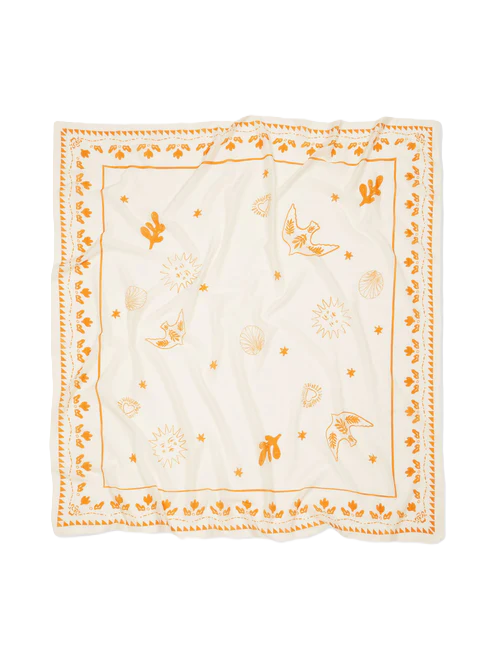 Becksöndergaard - Tilbehør - Dodera Stenca Sico Scarf - Birch White ...