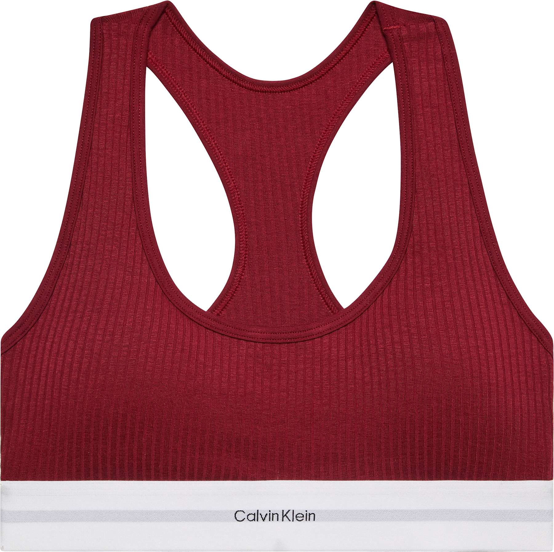 Calvin Klein - Undertøy - Lightly Lined Bralette - Fall Berry - Villoid