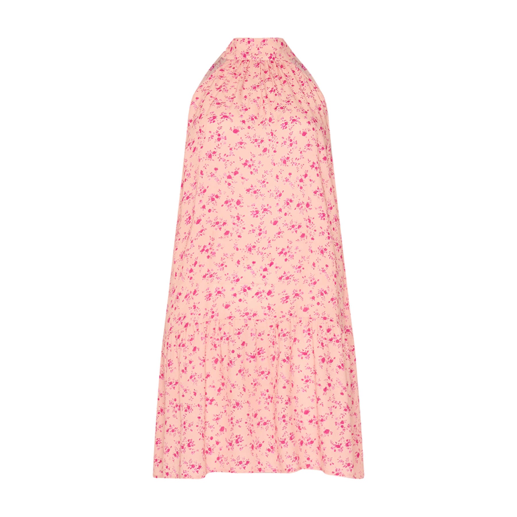 Noella - Kjoler - London Short Dress - Cheryl Pink Print - Villoid