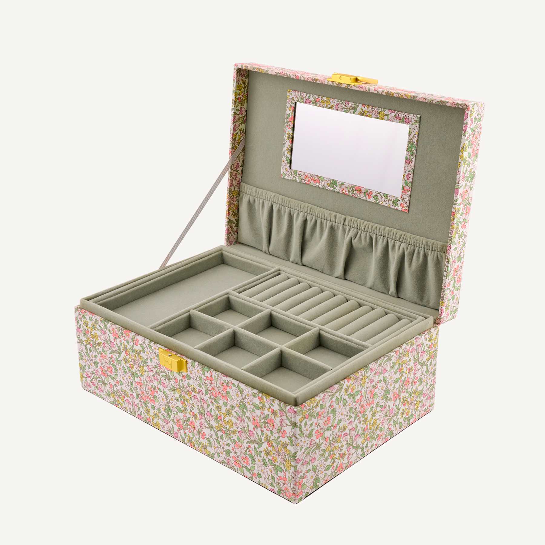 Bon Dep - Tilbehør - Jewelry Box Square Mw Liberty - Nazanin - Villoid