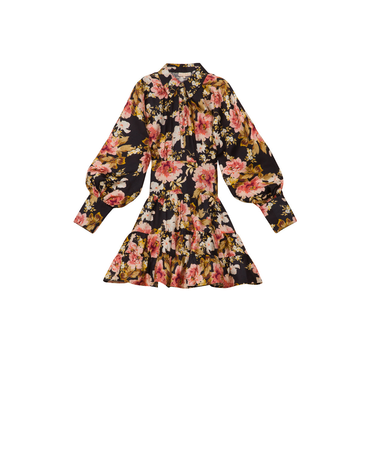 byTiMo - Kjoler - Striped Shirt Dress - Evening Roses - Villoid