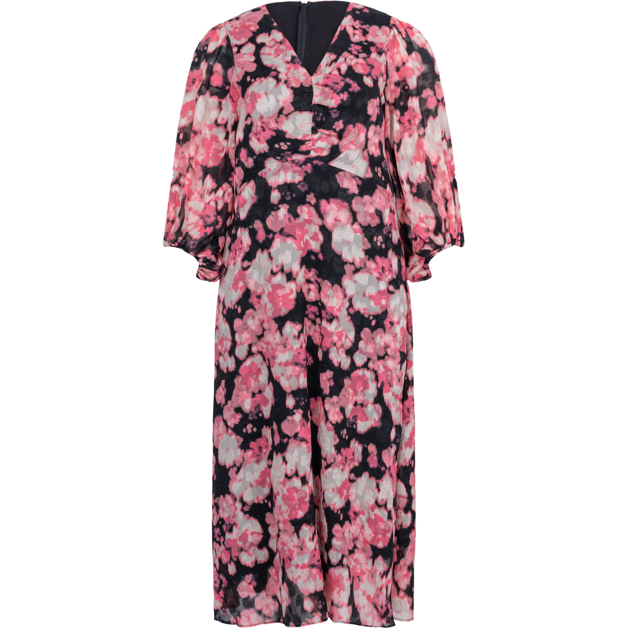 InWear - Kjoler - CisiraIW Dress - Pink Floaty Flower - Villoid
