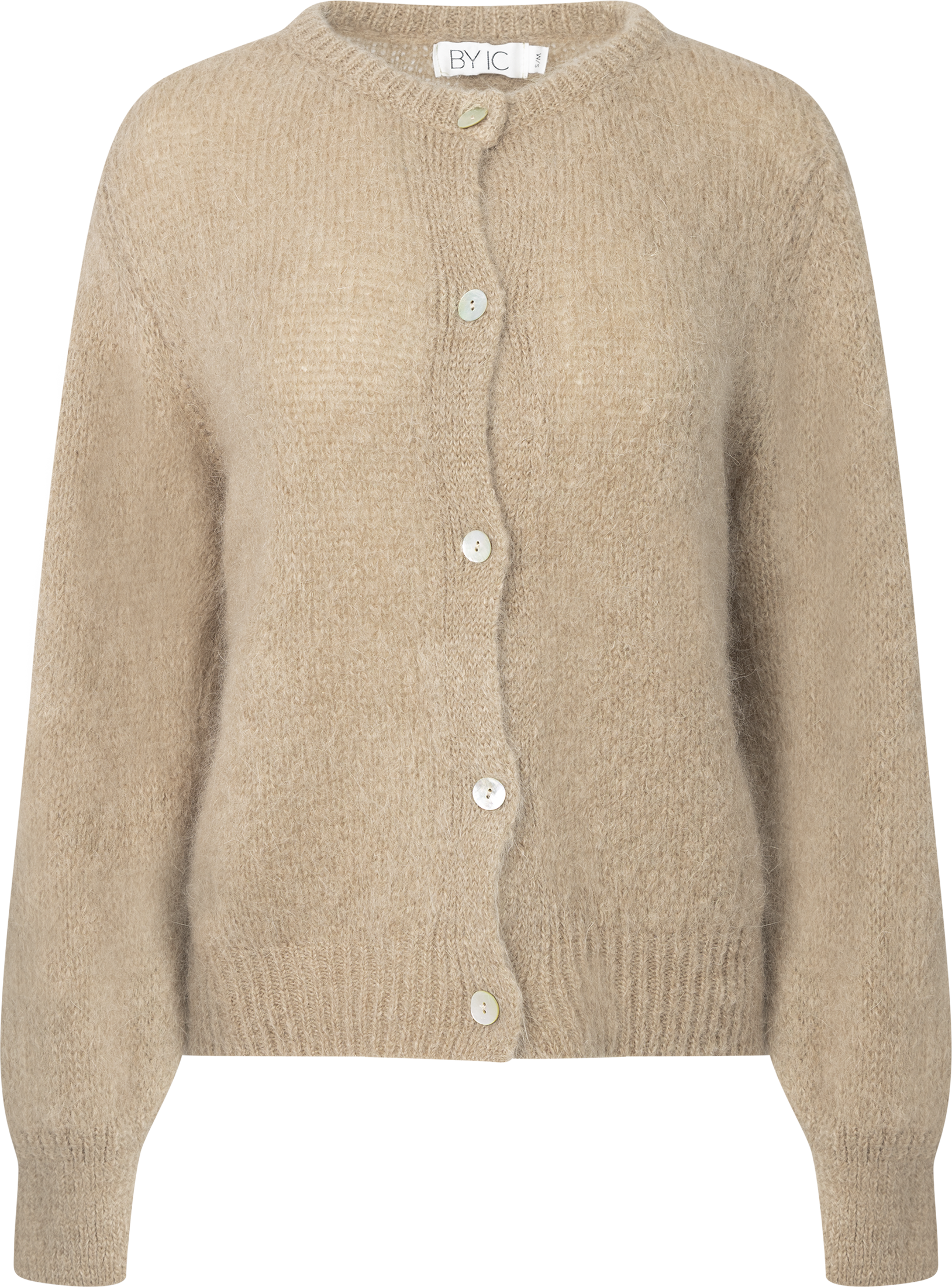 BYIC - Gensere - Idaic Cardigan - Dark Beige - Villoid