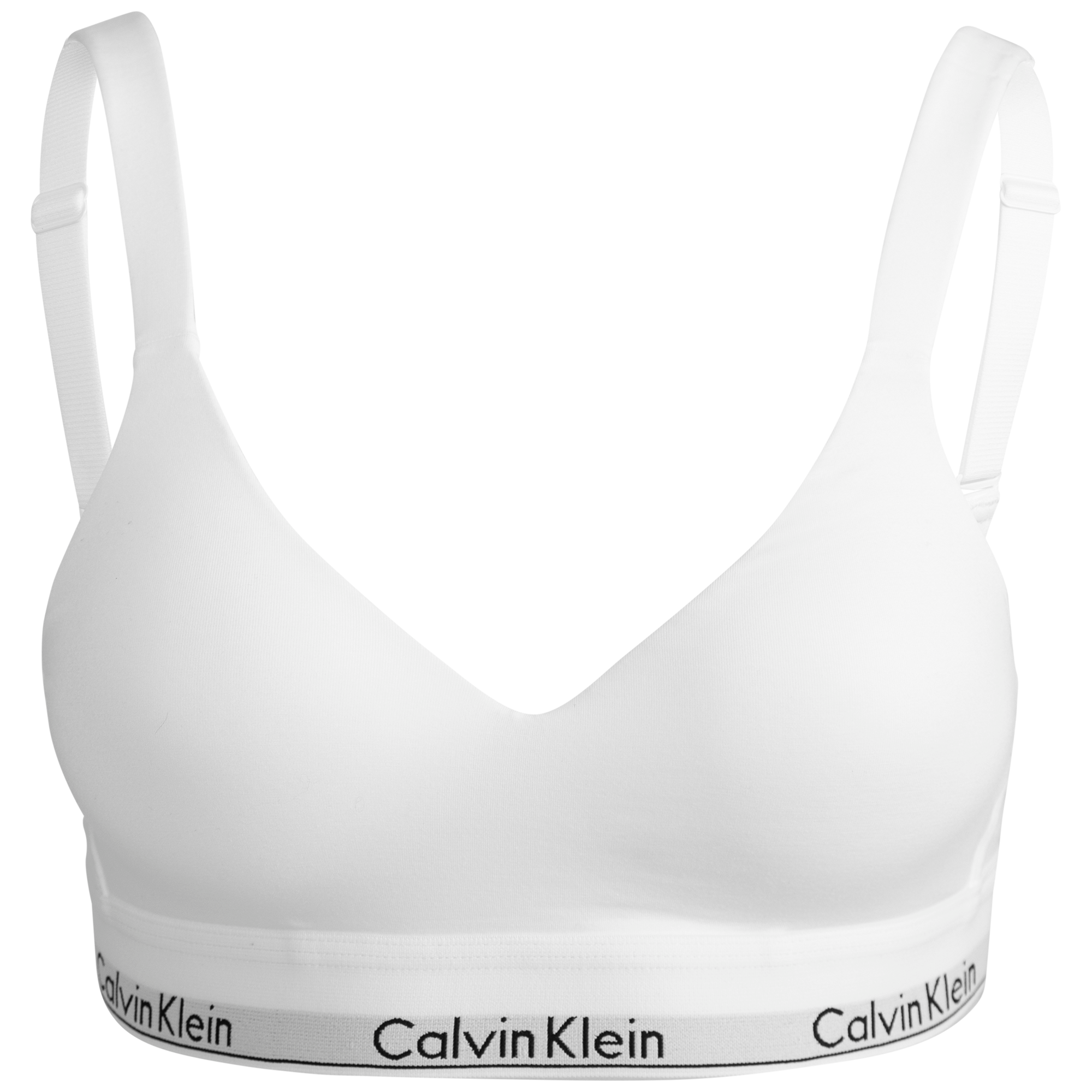Calvin Klein - Undertøy - Lift Bralette Rolling Change - White - Villoid