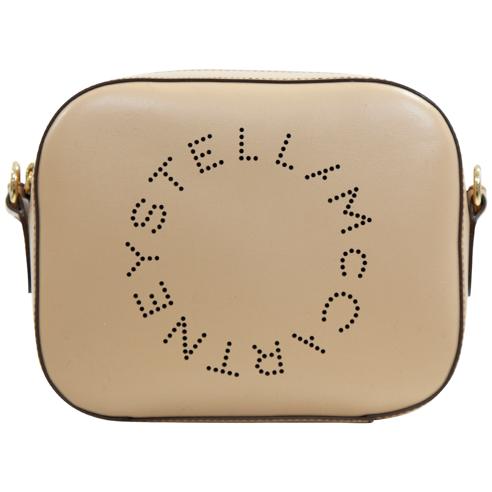 Stella McCartney - Vesker - Logo Camera Crossbody Bag- Fawn - Villoid