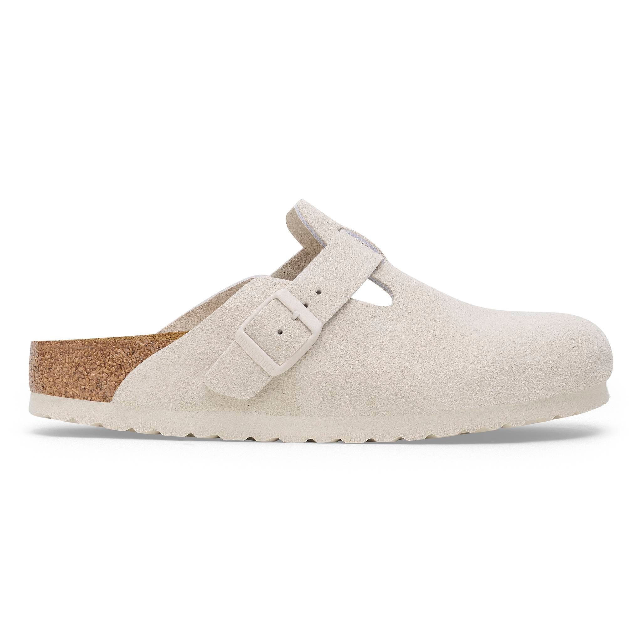 Birkenstock - Sko - Boston Suede Leather Soft Footbed Narrow - Antique ...