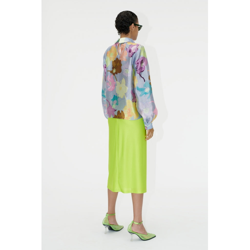 Ashley - Filigran Flower Blue – VILLOID
