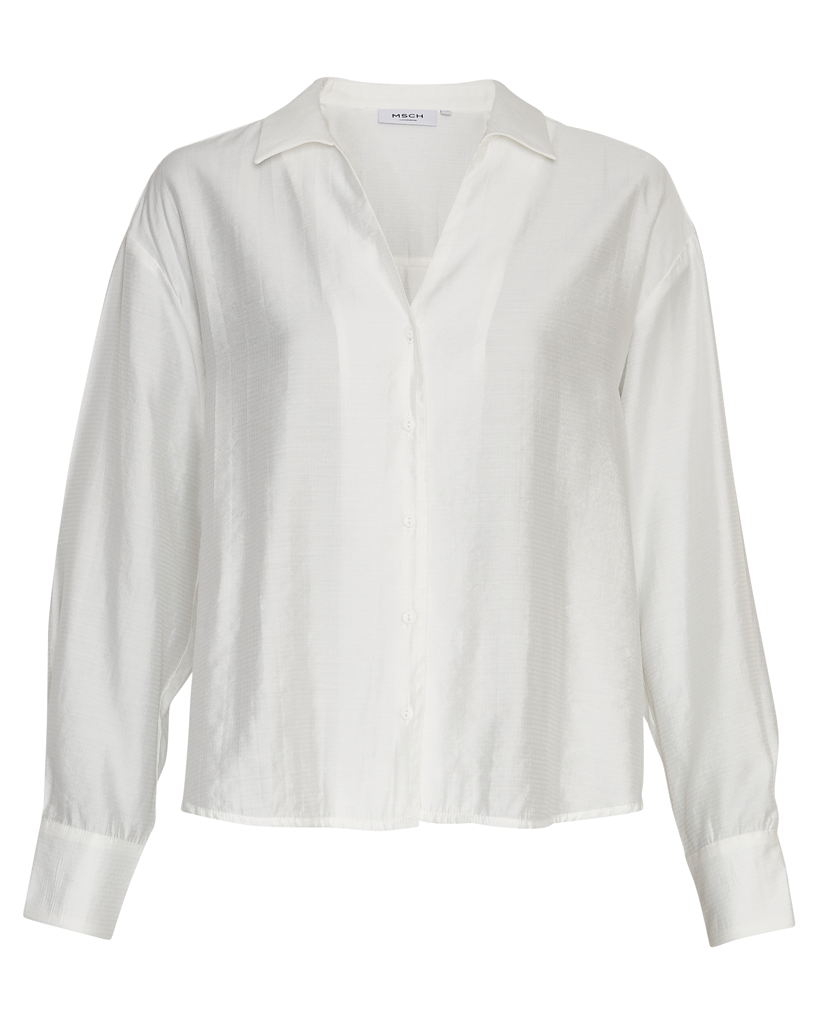 Moss Copenhagen - Bluser & skjorter - Semele Shirt - Egret - Villoid