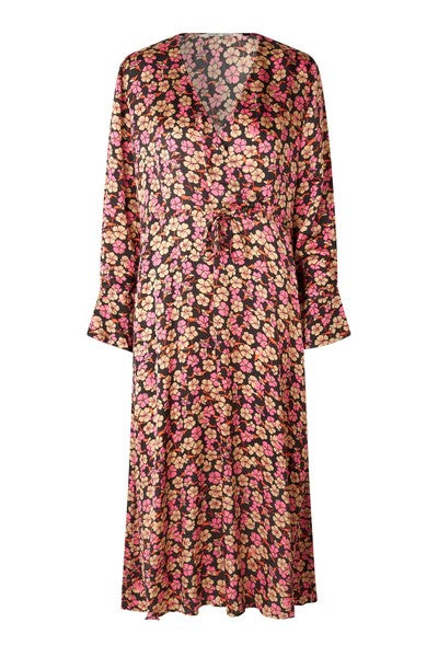 Second Female - Kjoler - Victory V-Neck Dress - Camellia Rose - Villoid