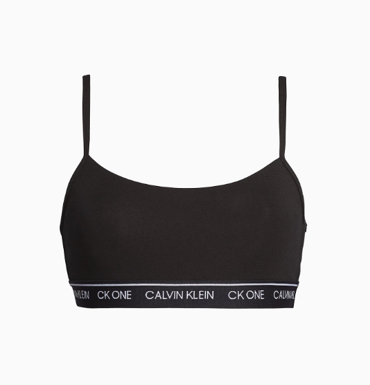 Calvin Klein - Undertøy - CK One Unlined Bralette - Black - Villoid