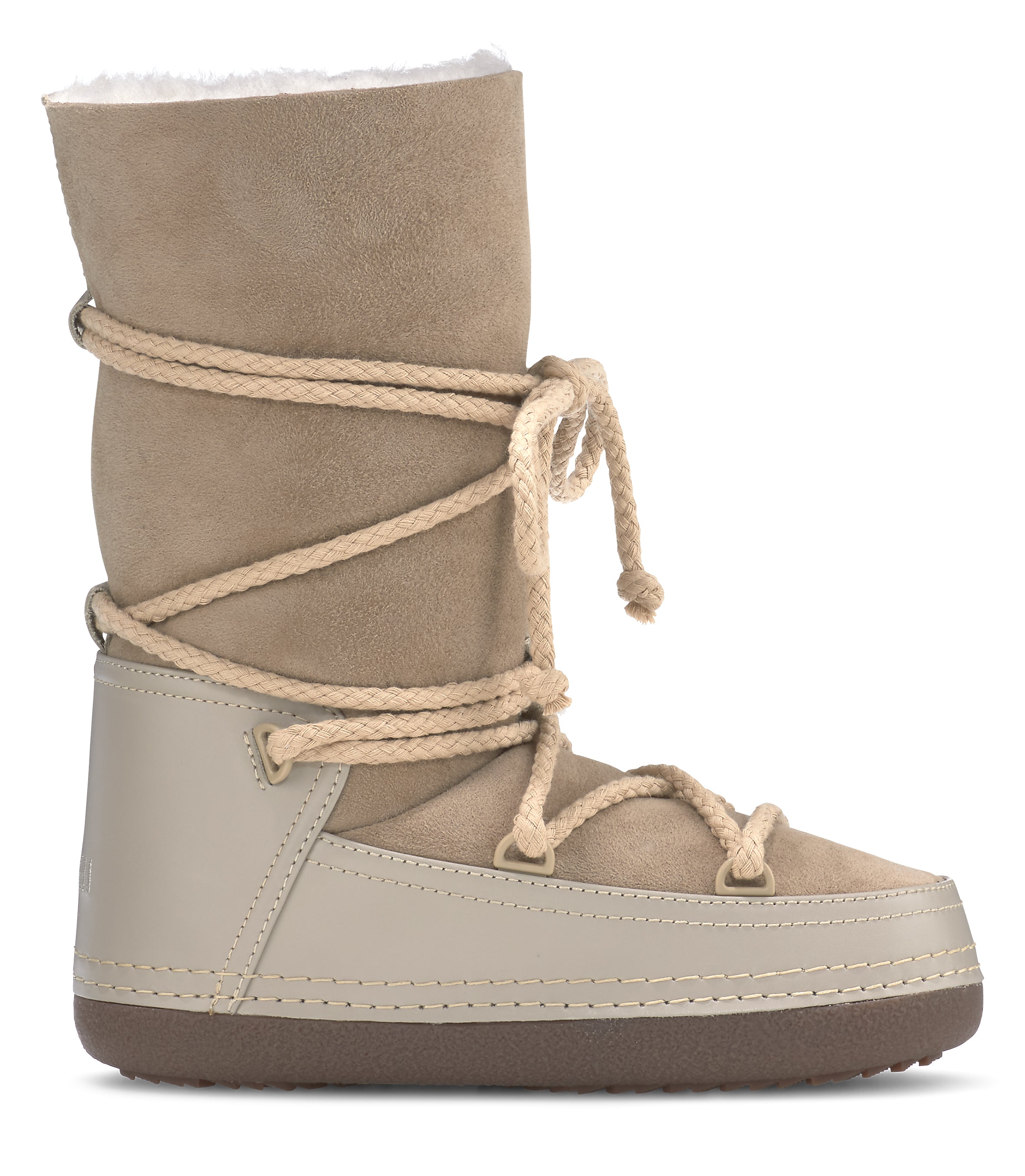 INUIKII - Sko - Classic High - Beige - Villoid