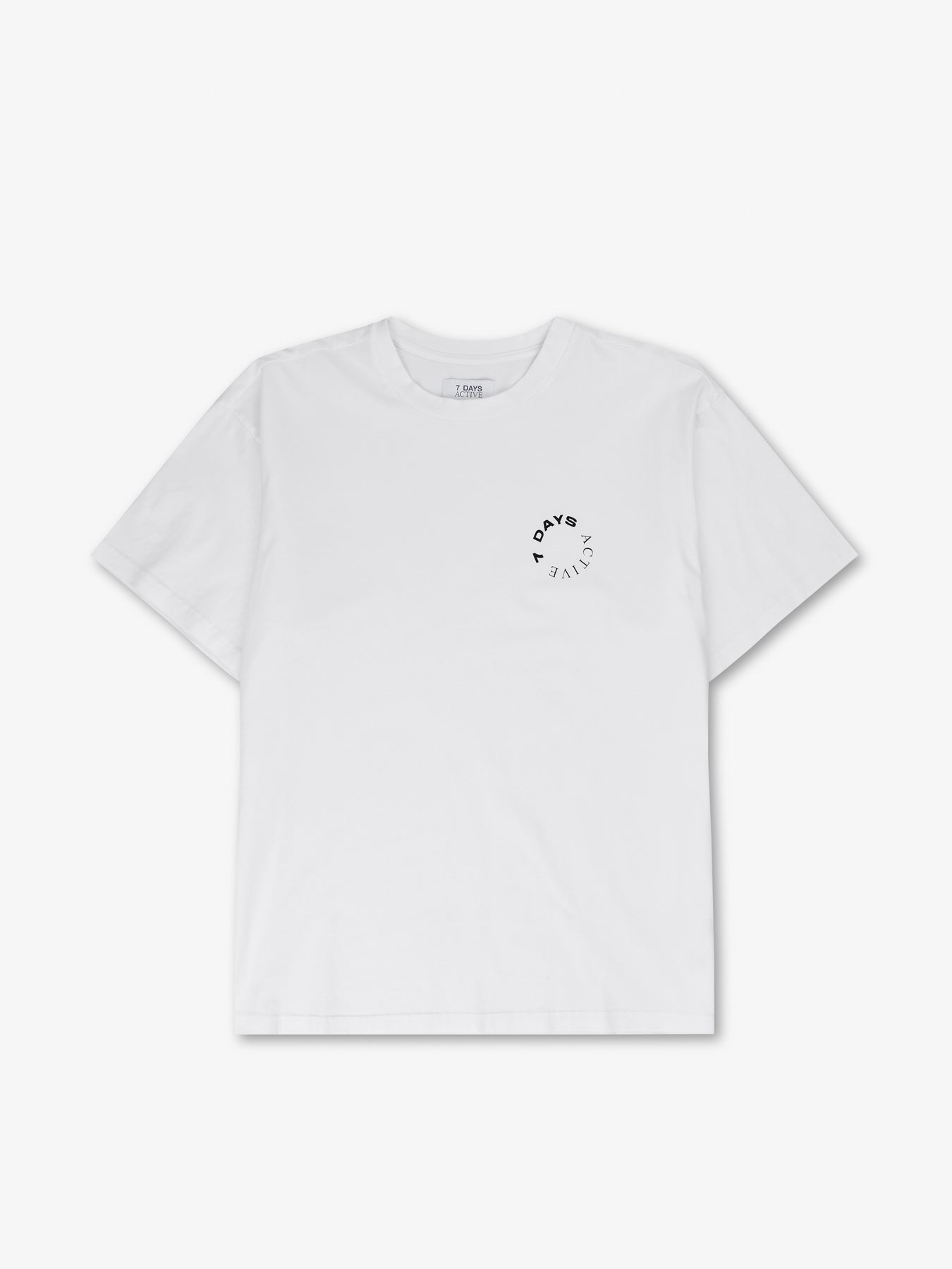 7 DAYS Active - T-skjorter & topper - Organic Logo Tee - White - Villoid