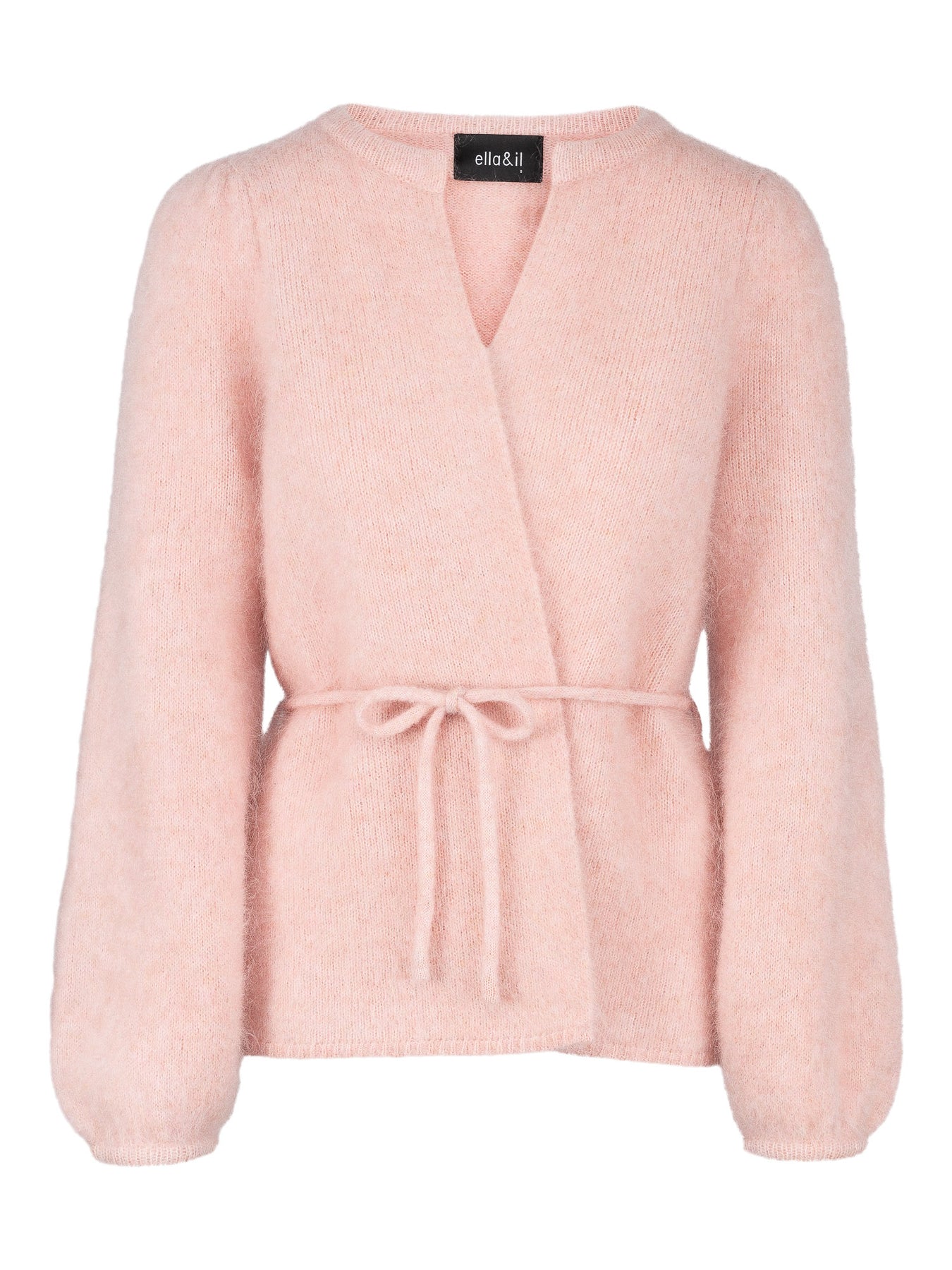 Ella & il - Gensere - Fredrikke Chunky Cardigan - Dusty Pink - Villoid