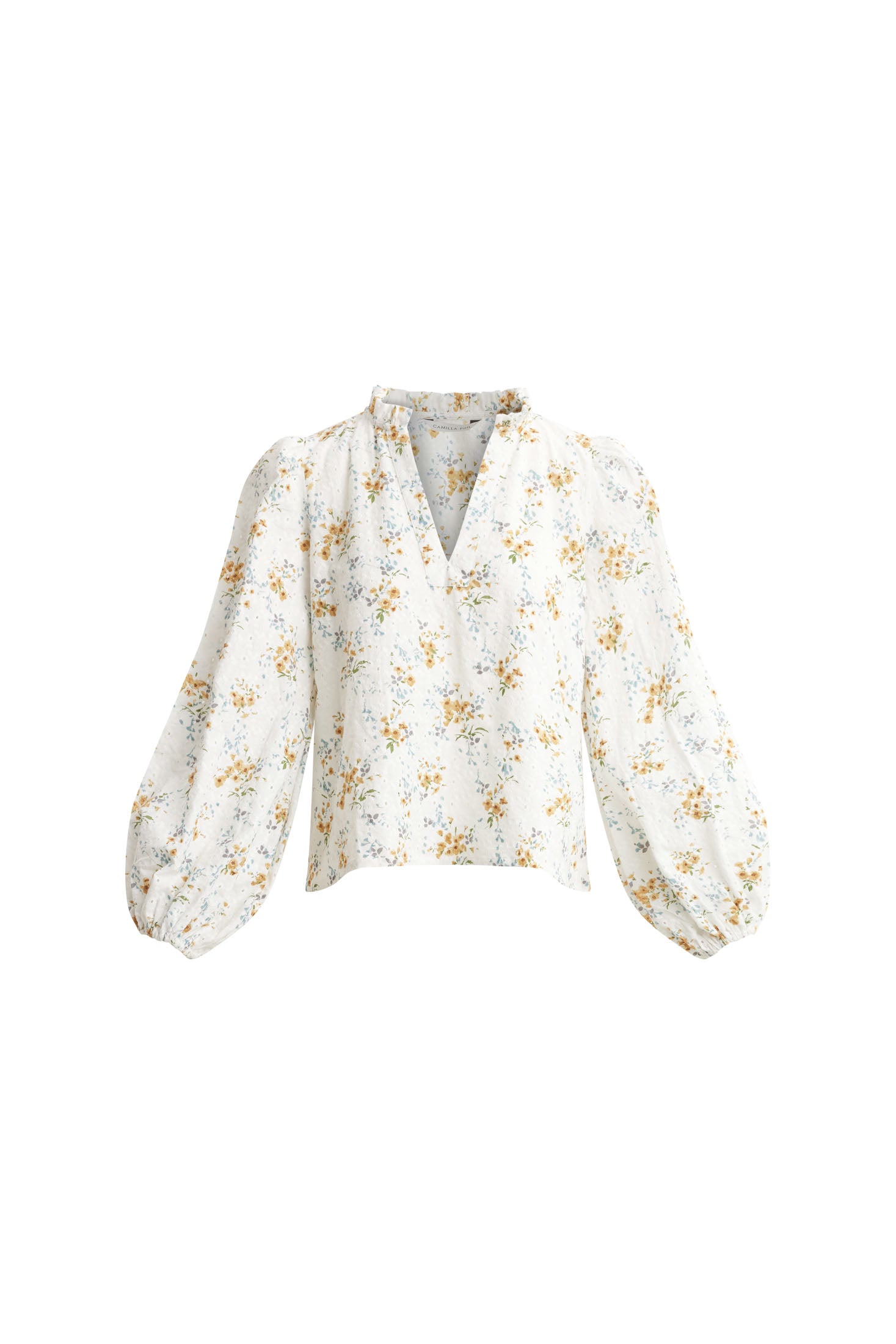 Karro Blouse - Lily Flower Lace – VILLOID