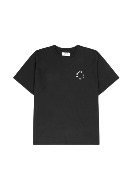 7 DAYS Active - T-skjorter & topper - Monday Tee - Black - Villoid