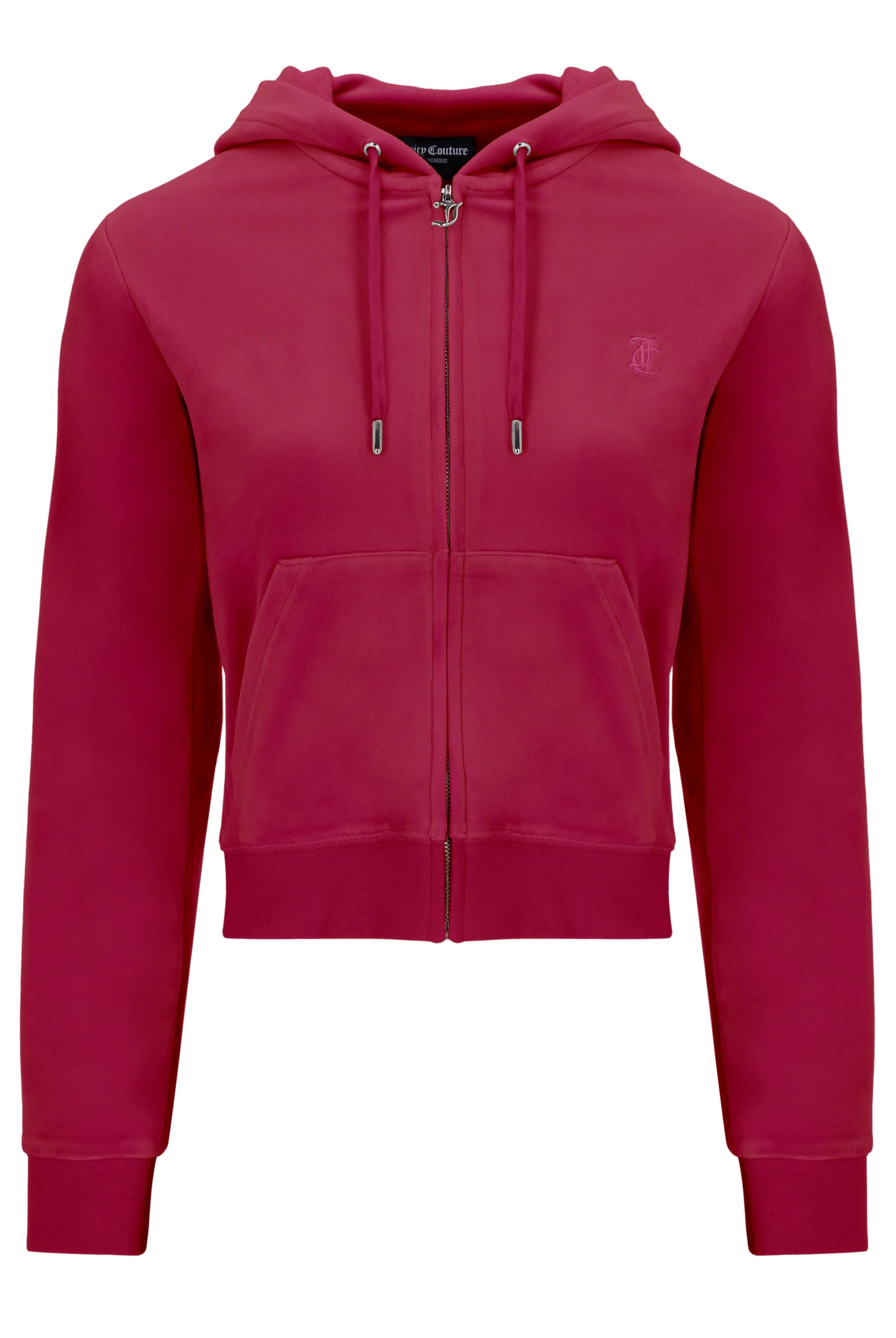 Robertson Classic Velour Zip Hoodie - Raspberry Sorbet – VILLOID