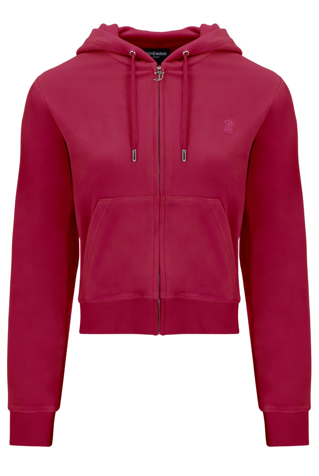 Robertson Classic Velour Zip Hoodie - Raspberry Sorbet – VILLOID