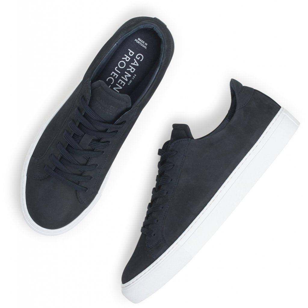 Garment Project - Sko - Type - Navy Nubuck - Villoid