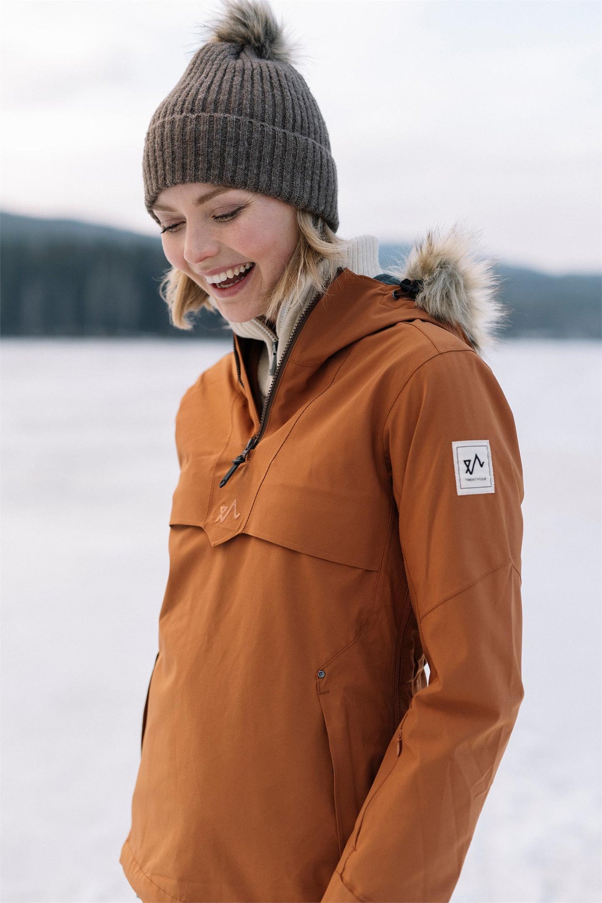 Twentyfour - Jakker - Finse 2.0 2-Lags Anorakk - Cognac - Villoid