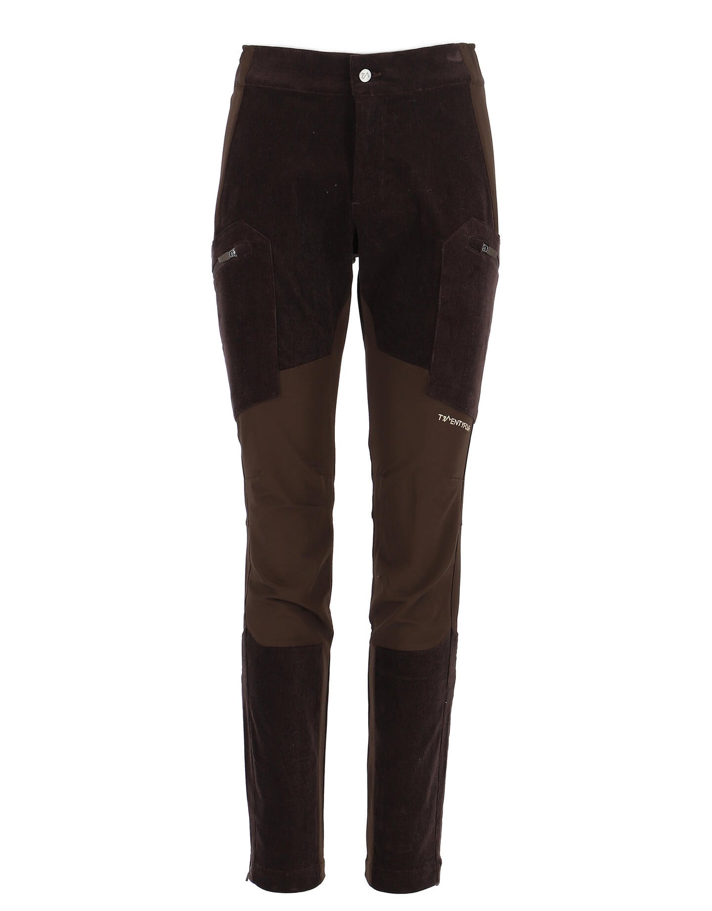 Twentyfour - Bukser & shorts - Finse Shape Cord Bukse - Mørk Brun - Villoid