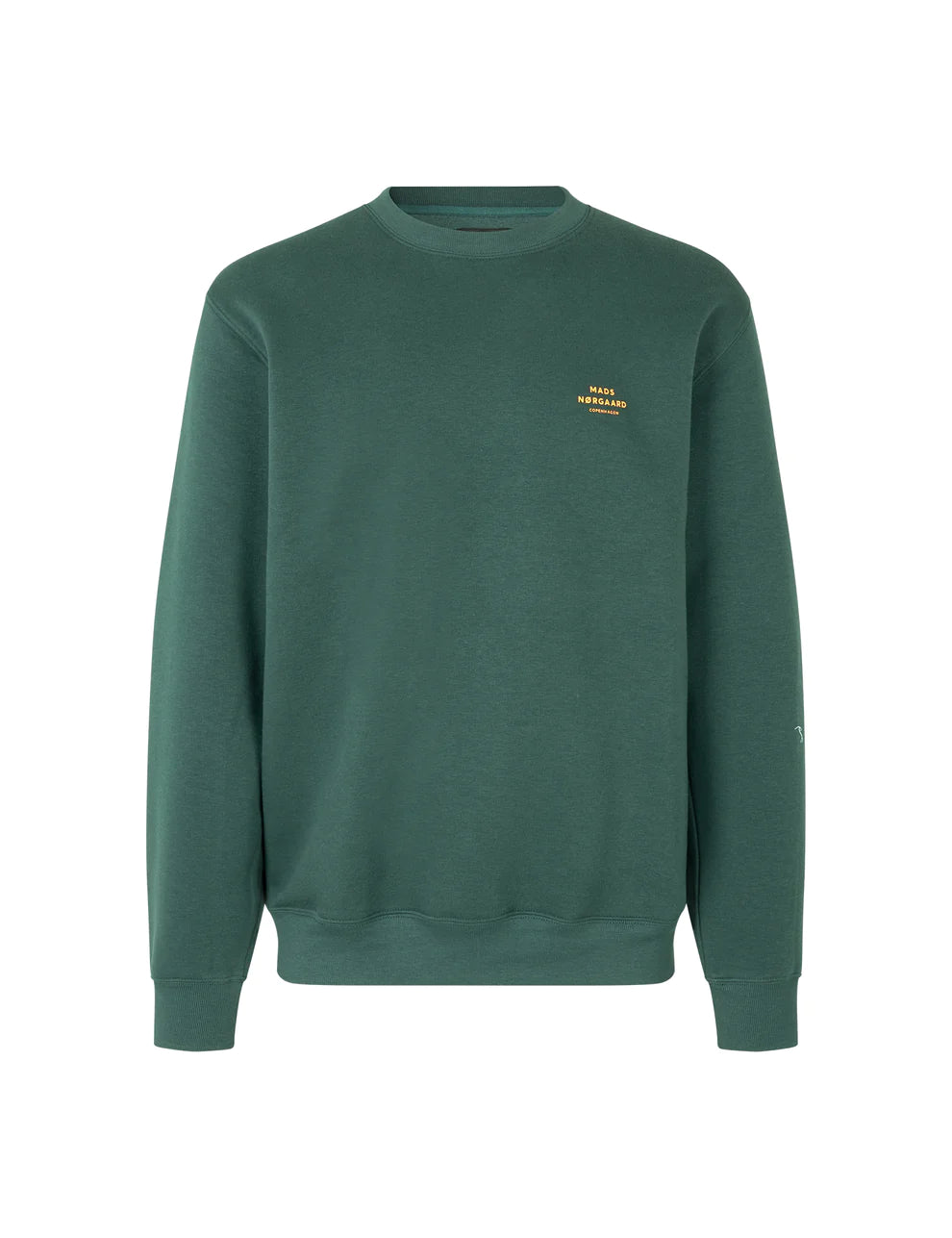 Mads Nørgaard - Gensere - Standard Crew Logo Sweat - Darkest Spruce ...