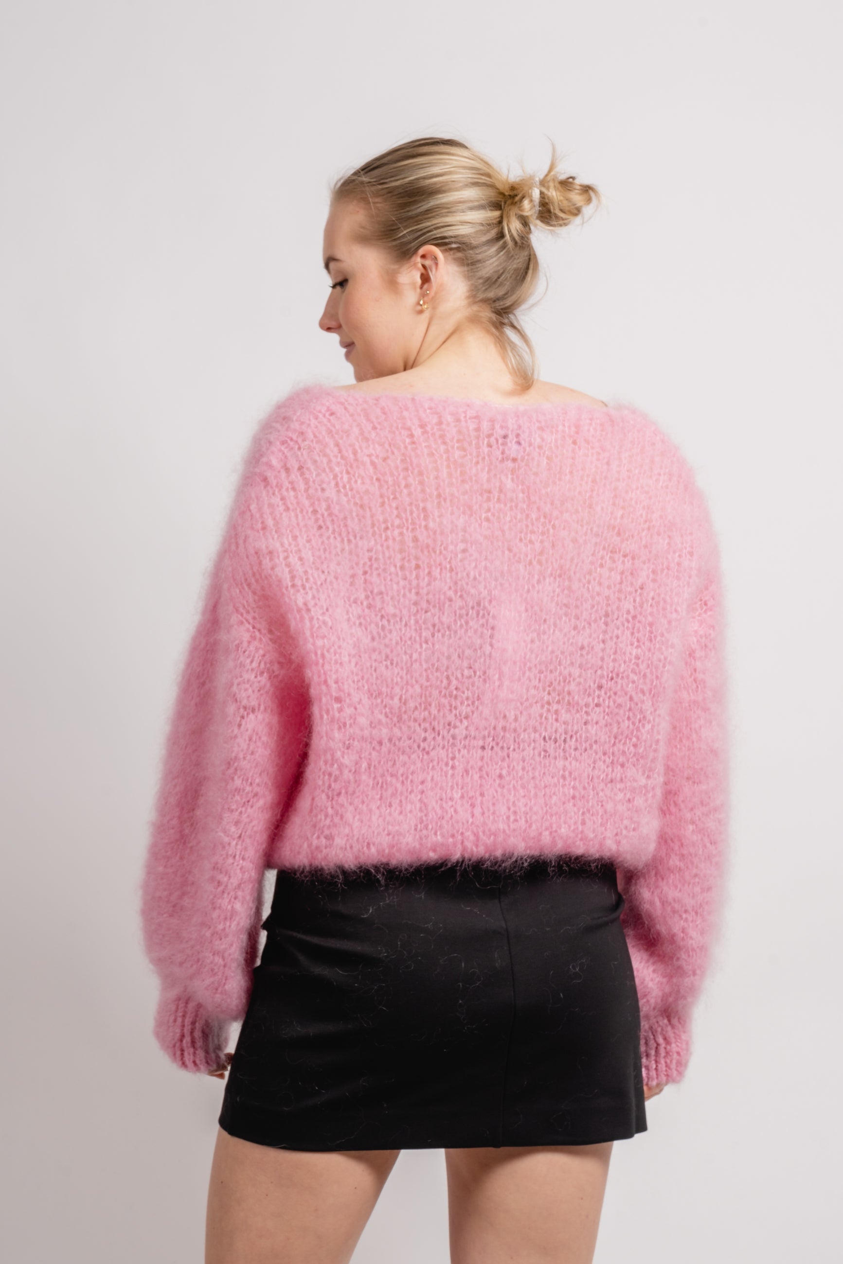 Milana Ls Mohair Knit - Rose Berry – VILLOID